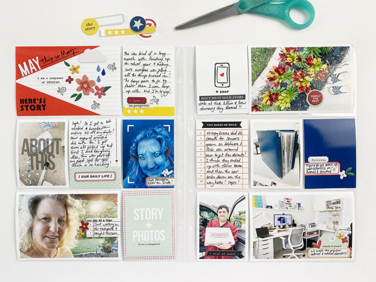 Sahlin Studio Creative Team | 2022 Project Life Layout With September ...